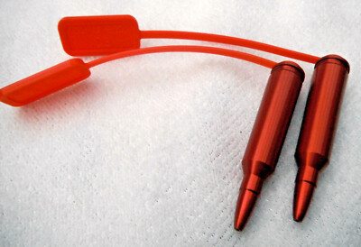 22-250 Rifle Gun Safety Flag PLUG Breech - Chamber Safety 2 Pack | eBay ...