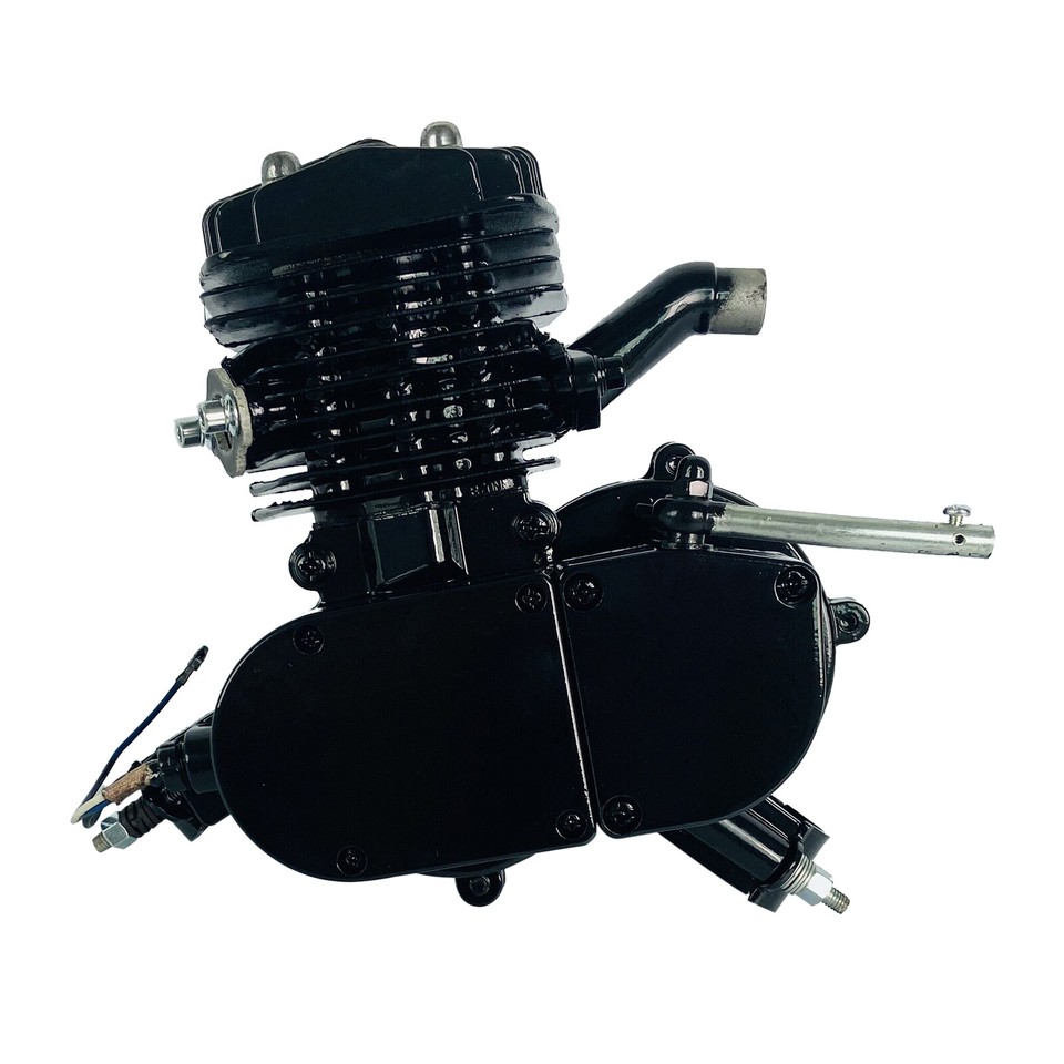 2-Stroke 80CC Bicycle Motor Kit Bike Motorized Petrol Gas Powered ...