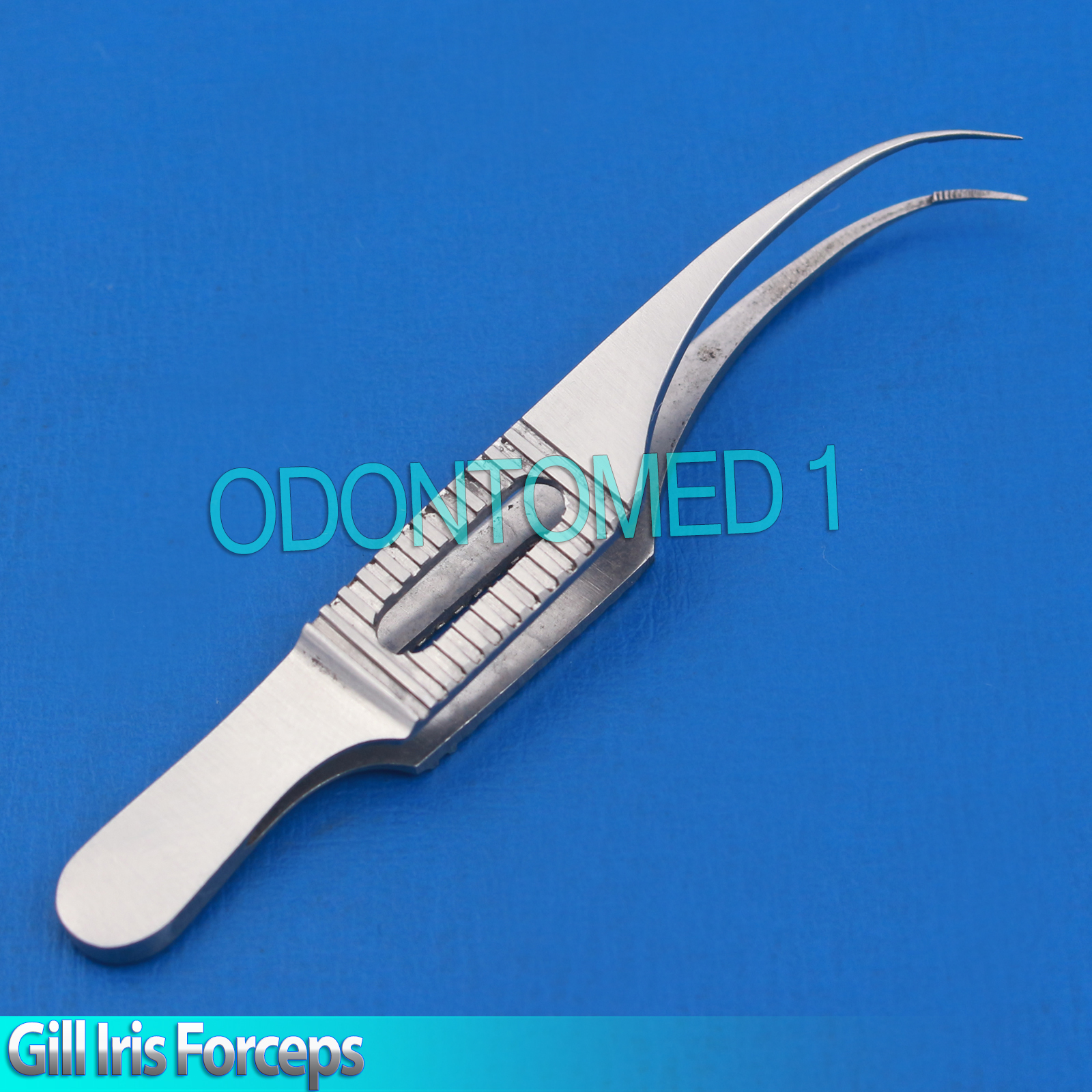 GILL (CHANDLER) Iris Forceps 3" Serrated Tip 0.6mm Wide | eBay