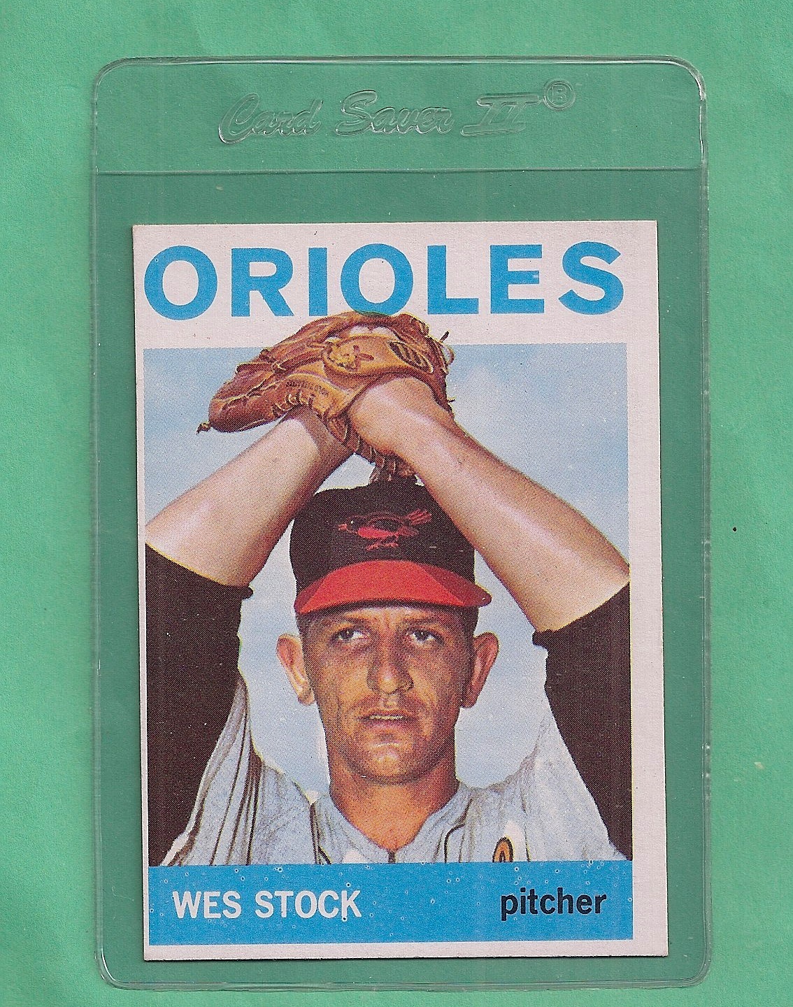 1964 Topps Baltimore Orioles Wes Stock # 382 NM-MT Tough Low Pop Card ...