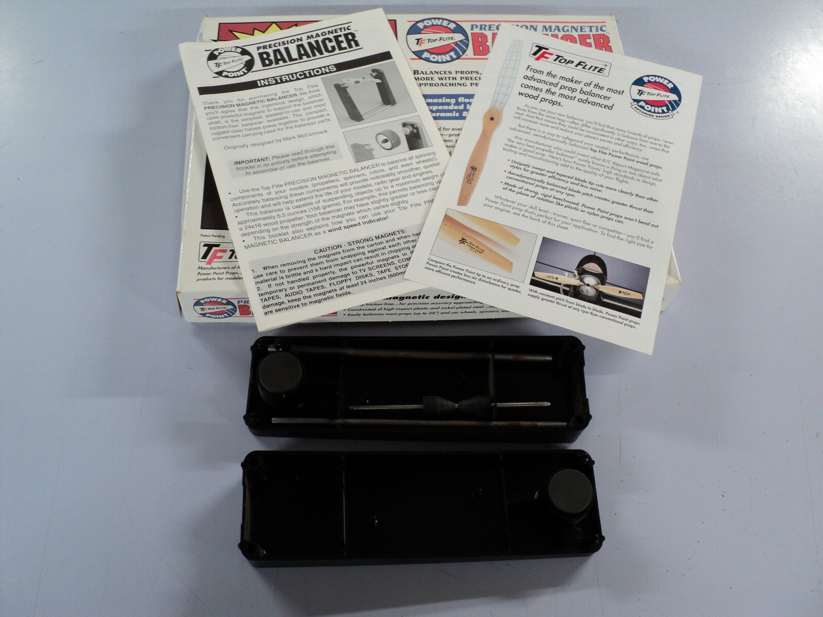 Top Flite Precision Magnetic Balancer for R/C Props Spinners Wheels+ | eBay