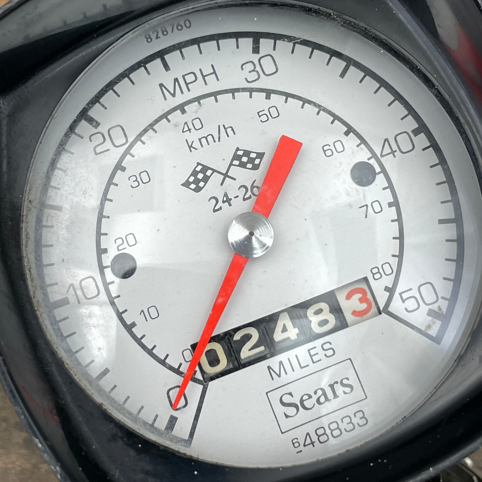 Vintage Sears Bike Speedometer Muscle Bike BMX Cruiser 1960s 1970s ...