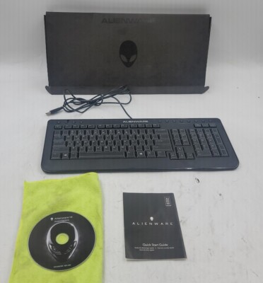 Dell AlienWARE Multimedia Black USB Keyboard 40CM0 SK-8165 | eBay