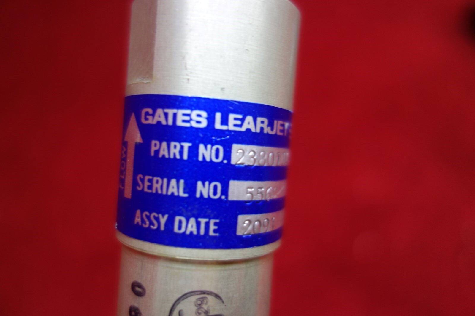 Gates Learjet Hydraulic Fuse PN 2380114-1 | eBay