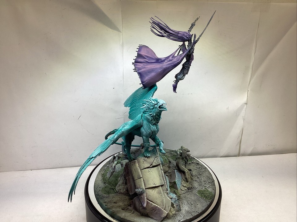 Warhammer AoS LUMINETH REAL-LORDS TECLIS & CELENNAR model built ...