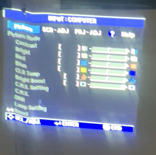 Sharp Notevision XR-32X DLP Multi-Media 2500 Lumens Projector Low Lamp ...