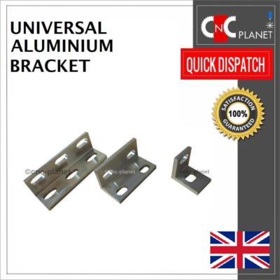 Universal 20x20 SINGLE DOUBLE TRIPLE L Corner Angle Bracket 1/2/3 Holes ...
