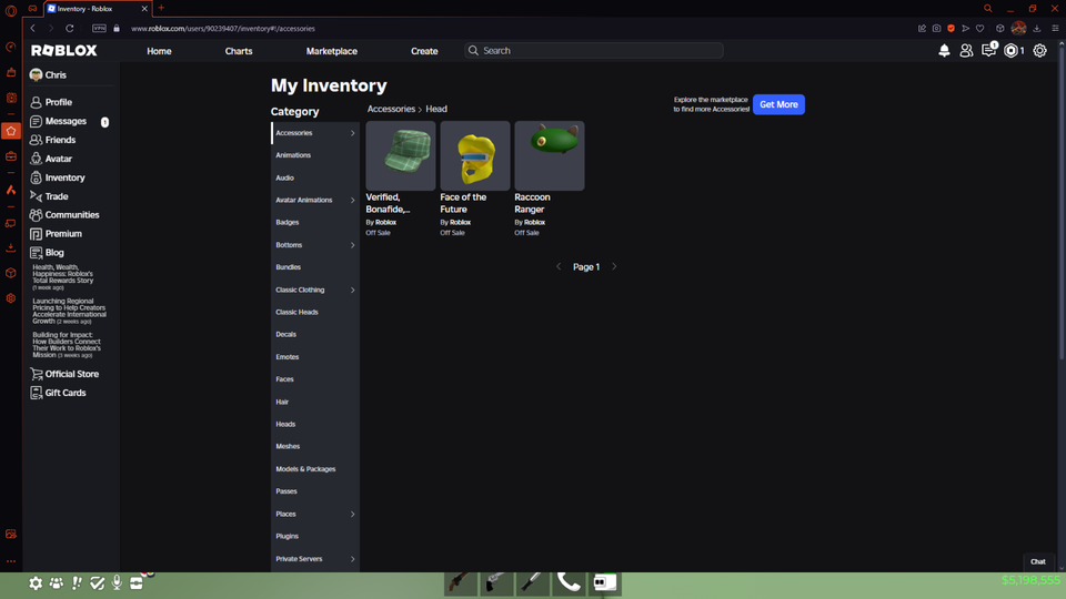 roblox account 2015 ticket tie lim 2 og hats | eBay