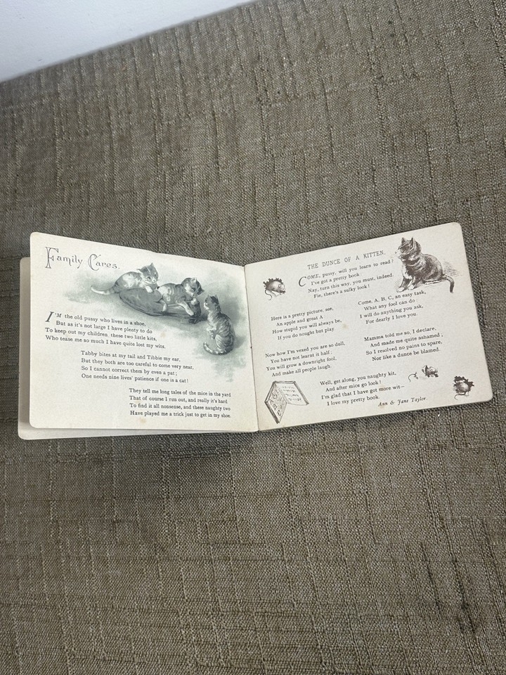 RARE Antique Child’s Book-Tricks of Kittens, Dogs, and Monkeys by Alice ...