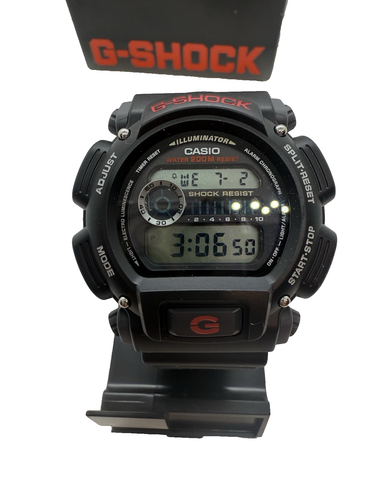 NIB Casio G-Shock 3232 DW-9052 Chronograph Alarm Illuminator Digital ...