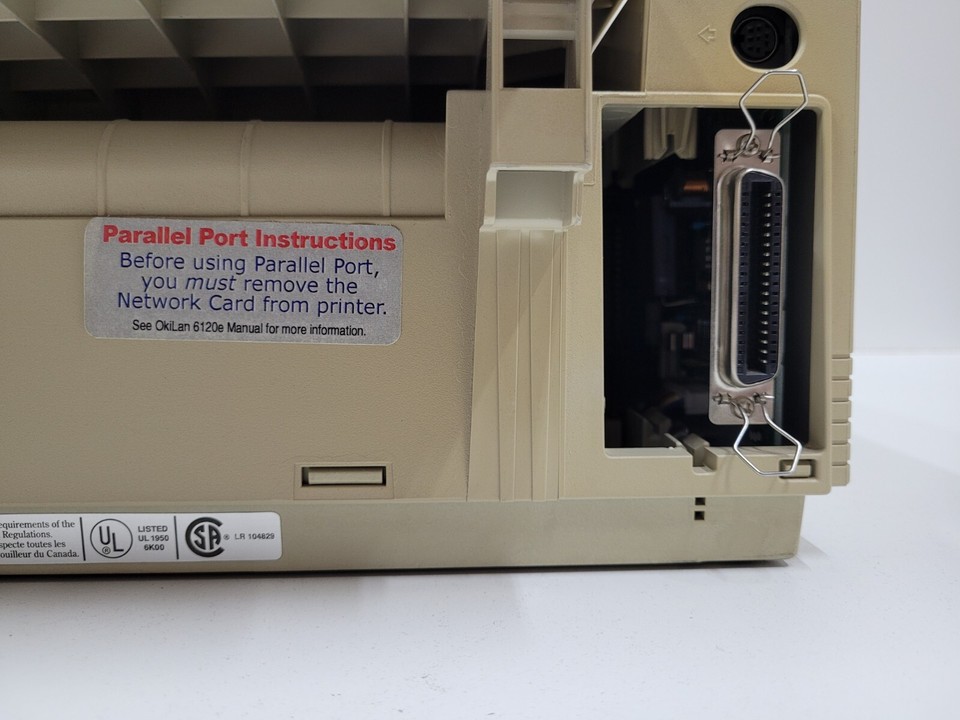OKI MICROLINE 520 /N 9 PIN DOT MATRIX PRINTER, OKIDATA | eBay