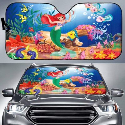 Ariel Princess The Little Mermaid Car Windshield Sun Shade | eBay