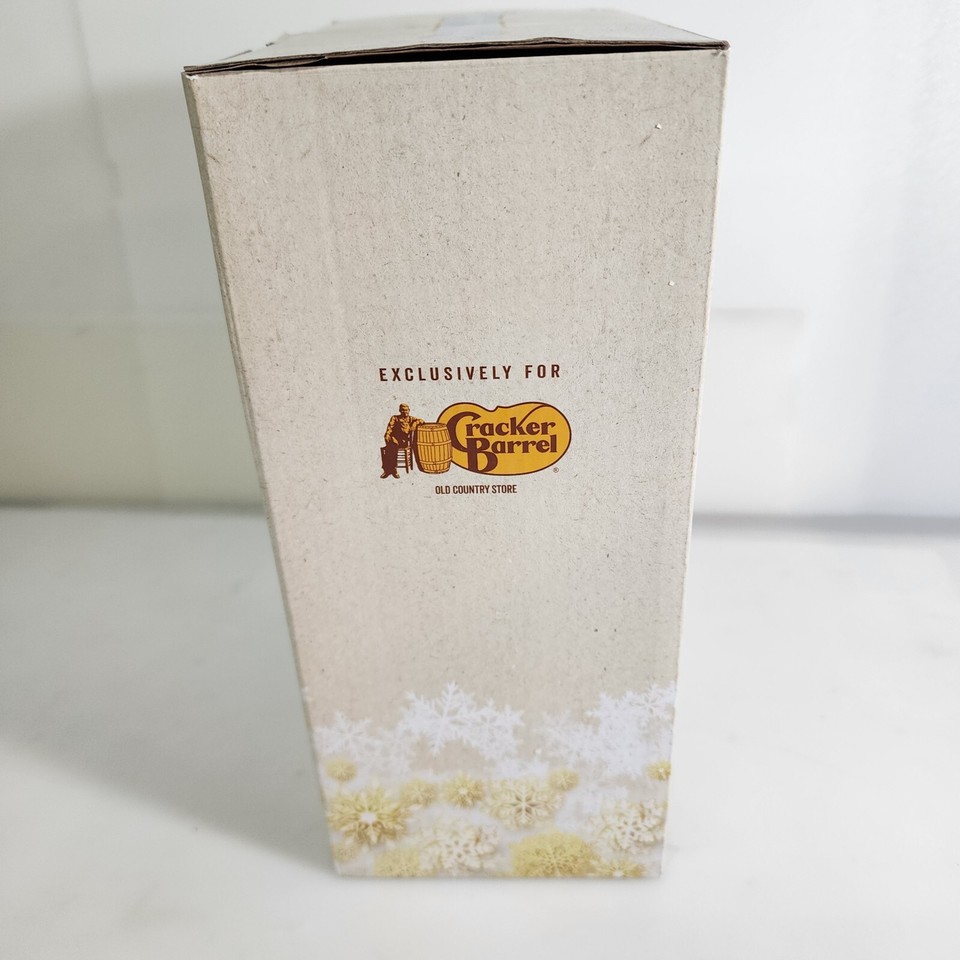 Nativity Scene Mary Joseph Jesus Cracker BARREL 8X5X3 Fitz and Floyd ...