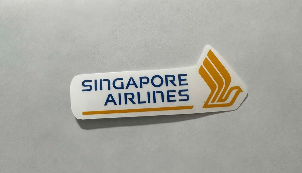 Singapore Airlines STICKER waterproof 3 inch | eBay