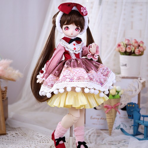1/4 BJD Doll 16 Inch Ball Jointed Doll Full Set Including Clothes Shoes ...