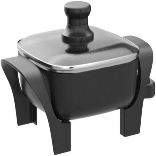 Elite Gourmet EG808 8” x 8" Non-stick Electric Skillet, 2.5 Quart ...