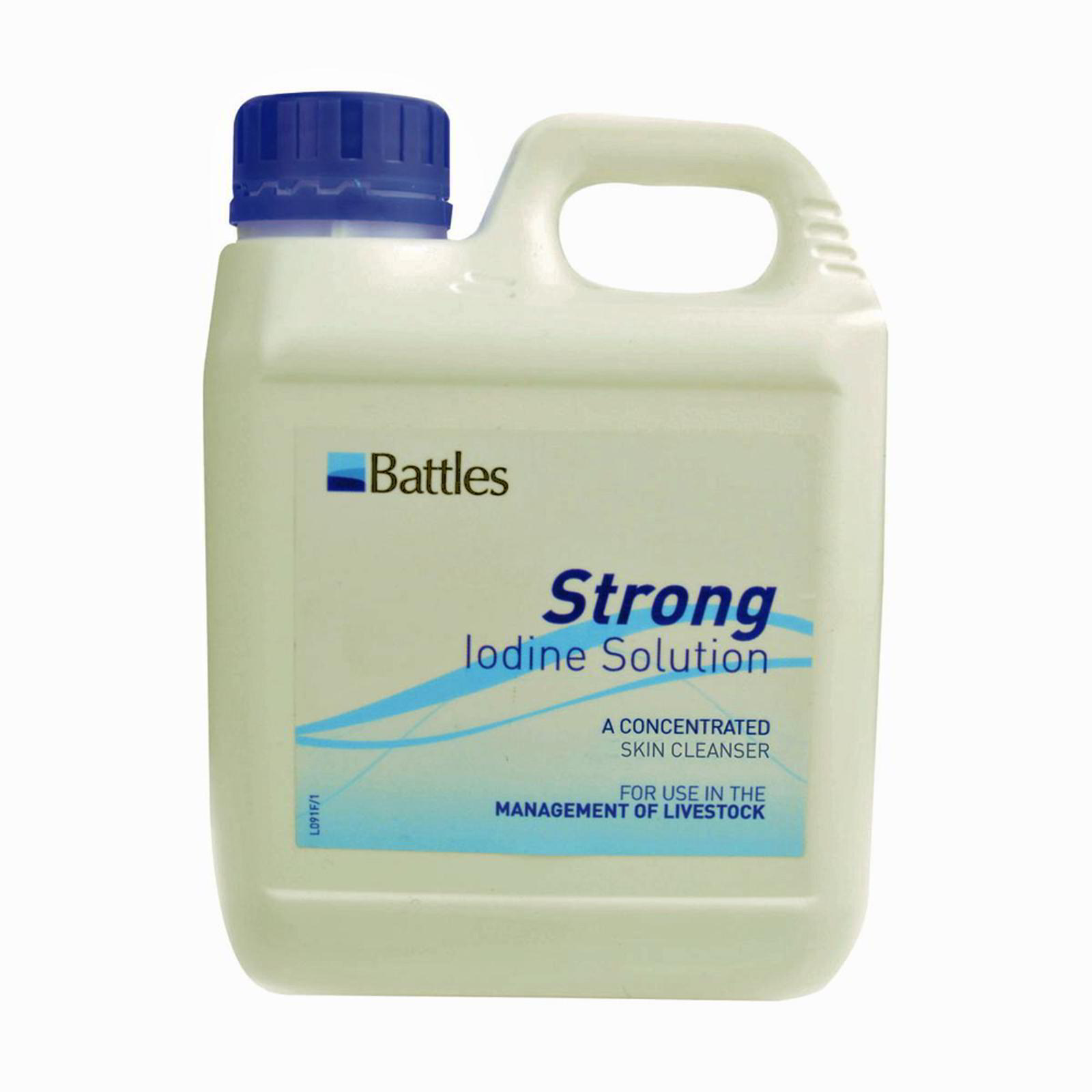 Battles Strong Iodine Solution - 7 Percent | eBay UK
