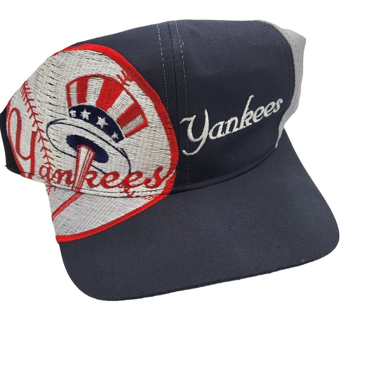 MLB 125th Yankees Vintage 90s Twins Enterprise Big Top Logo MLB 125th Yankees Vintage 90s Twins Enterprise Big Top Logo
