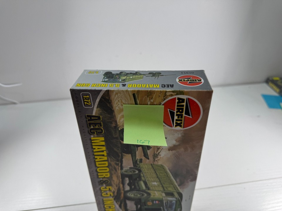Airfix AEC Matador & 5.5 Inch Gun Military Army 1/72 Scale Plastic ...