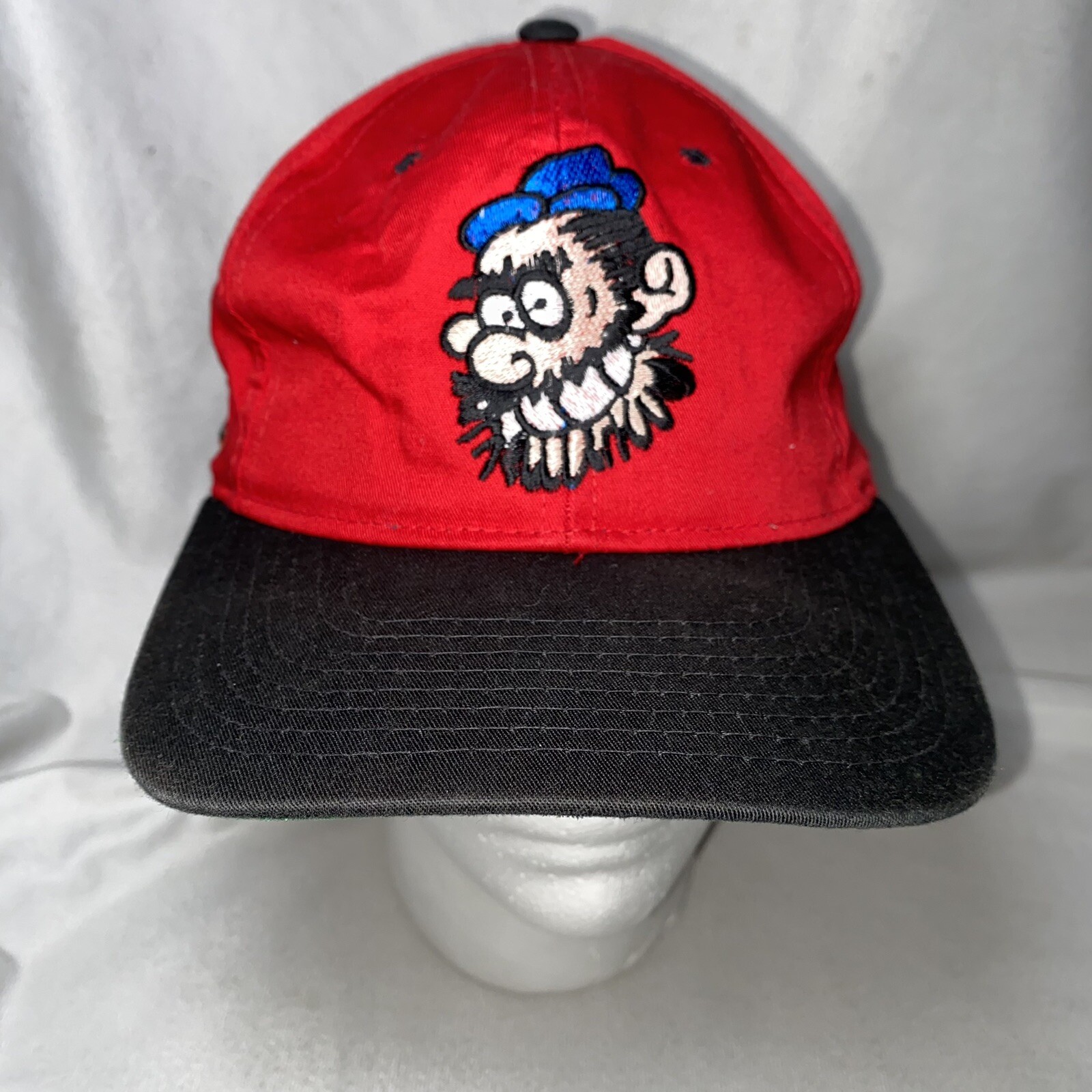 Vintage 90s 1993 American Needle Brutus Popeye Toon Blockhead Snapback ...