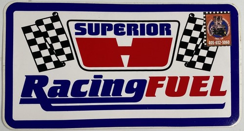 Superior Racing Fuel Sticker | eBay