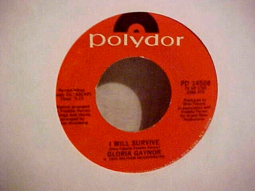Gloria Gaynor – I Will Survive / Substitute - 45 POLYDOR PD 14508 EX | eBay