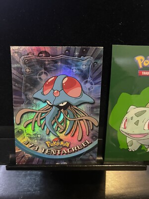 Topps 1999 Pokemon #73 TENTACRUEL Tv Animation Edition Rainbow Holo 159 ...