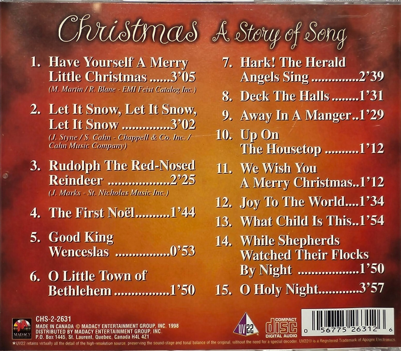 Christmas A Story Of Songs Set Of 3 Different CD Starlite Orchestra | eBay