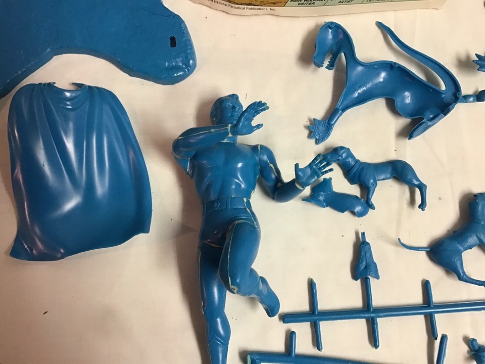 AURORA SUPERBOY COMIC SCENE 1974 Model kit Used complete | eBay
