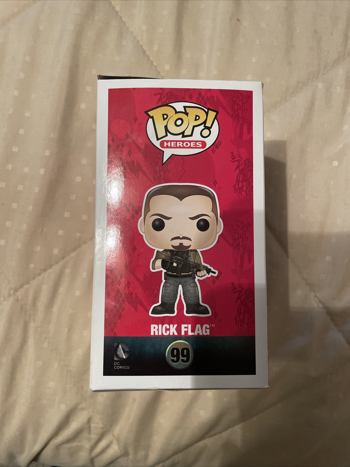 Funko POP! Movies DC Suicide Squad “Rick Flag” #99 Vinyl Figure Bx5 ...