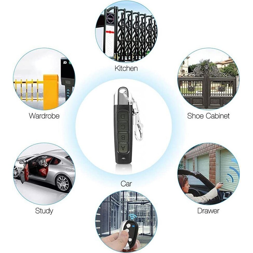 433MHZ Wireless Remote Control Receiver Module RF Transmitter Clone ...