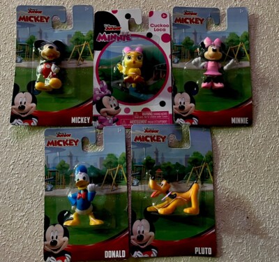 New Disney Junior Mickey Mouse Figurines: Mickey/Minnie/Donald/Pluto ...