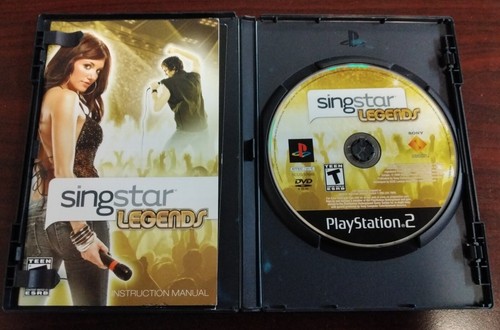 SingStar: Legends (Sony PlayStation 2, PS2 2008) 711719764021| eBay