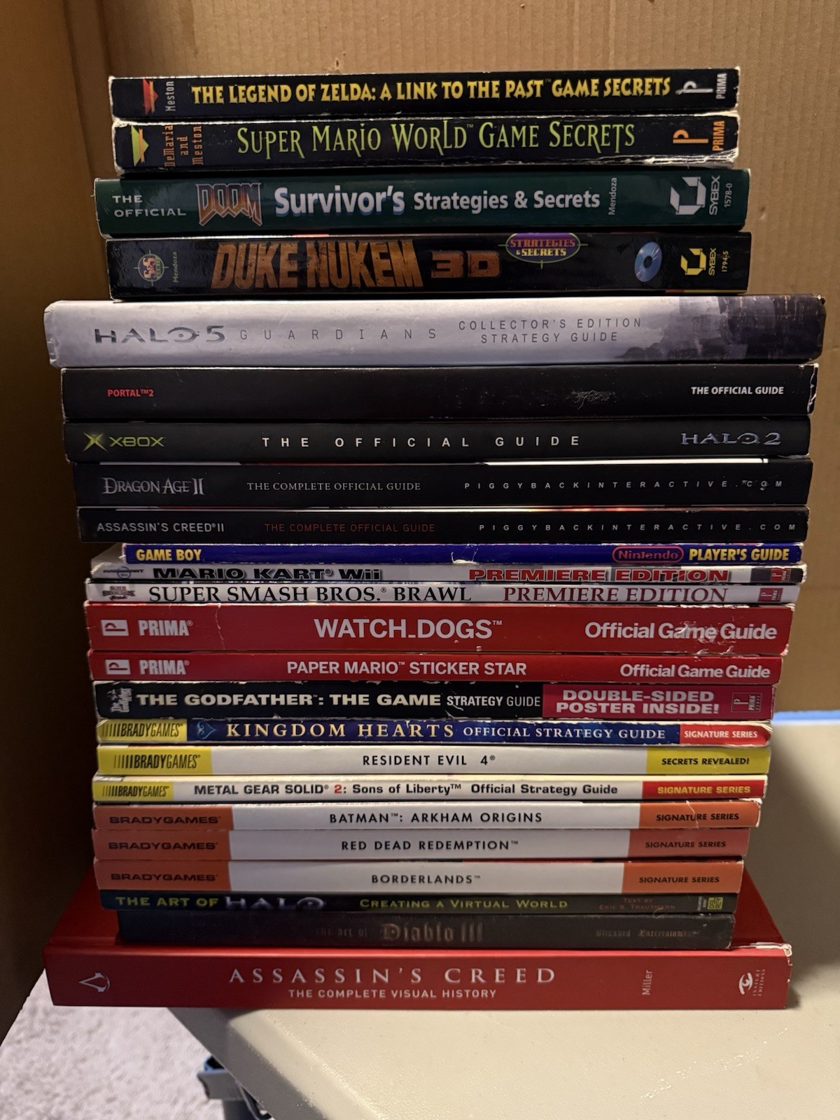 Lot Of 24 Strategy Game Guides - Prima/Brady/Art - Assorted Great ...