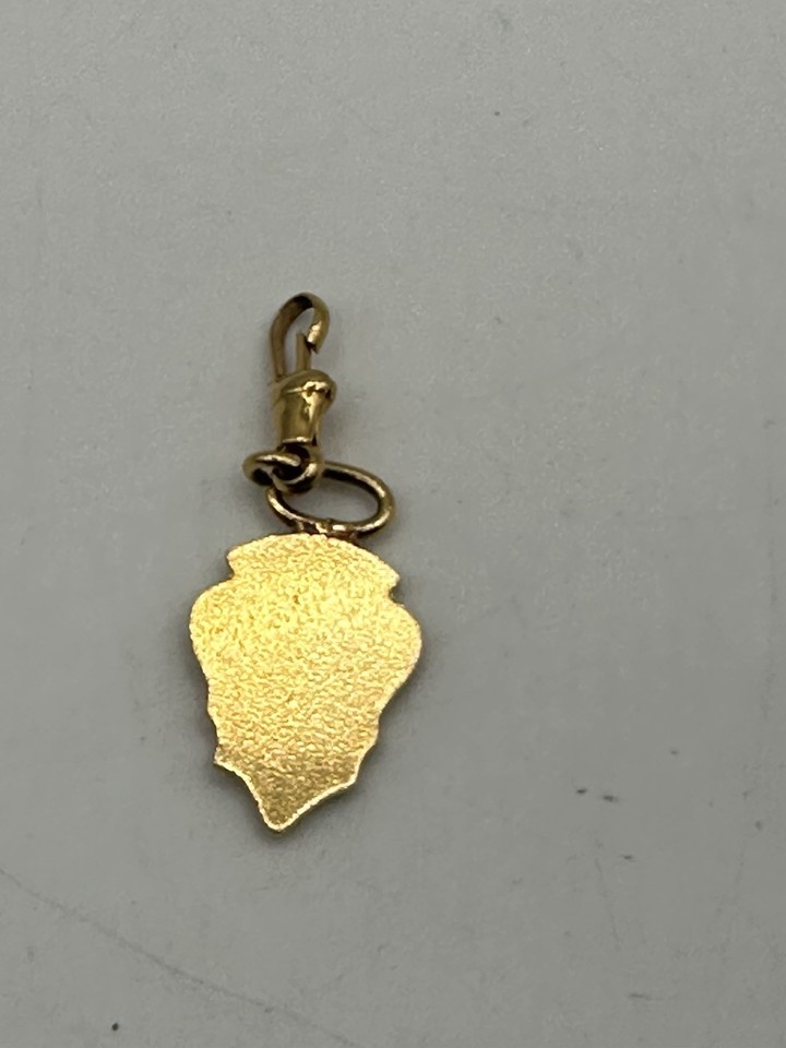 VINTAGE GUCCI KNIGHT CREST GOLD METAL ZIPPER CHARM | eBay