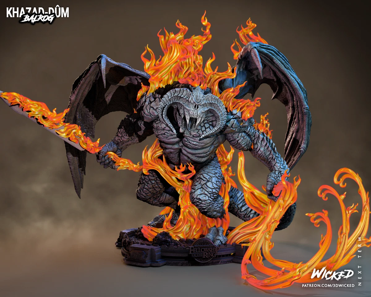 Balrog Lord Of The Rings Statue