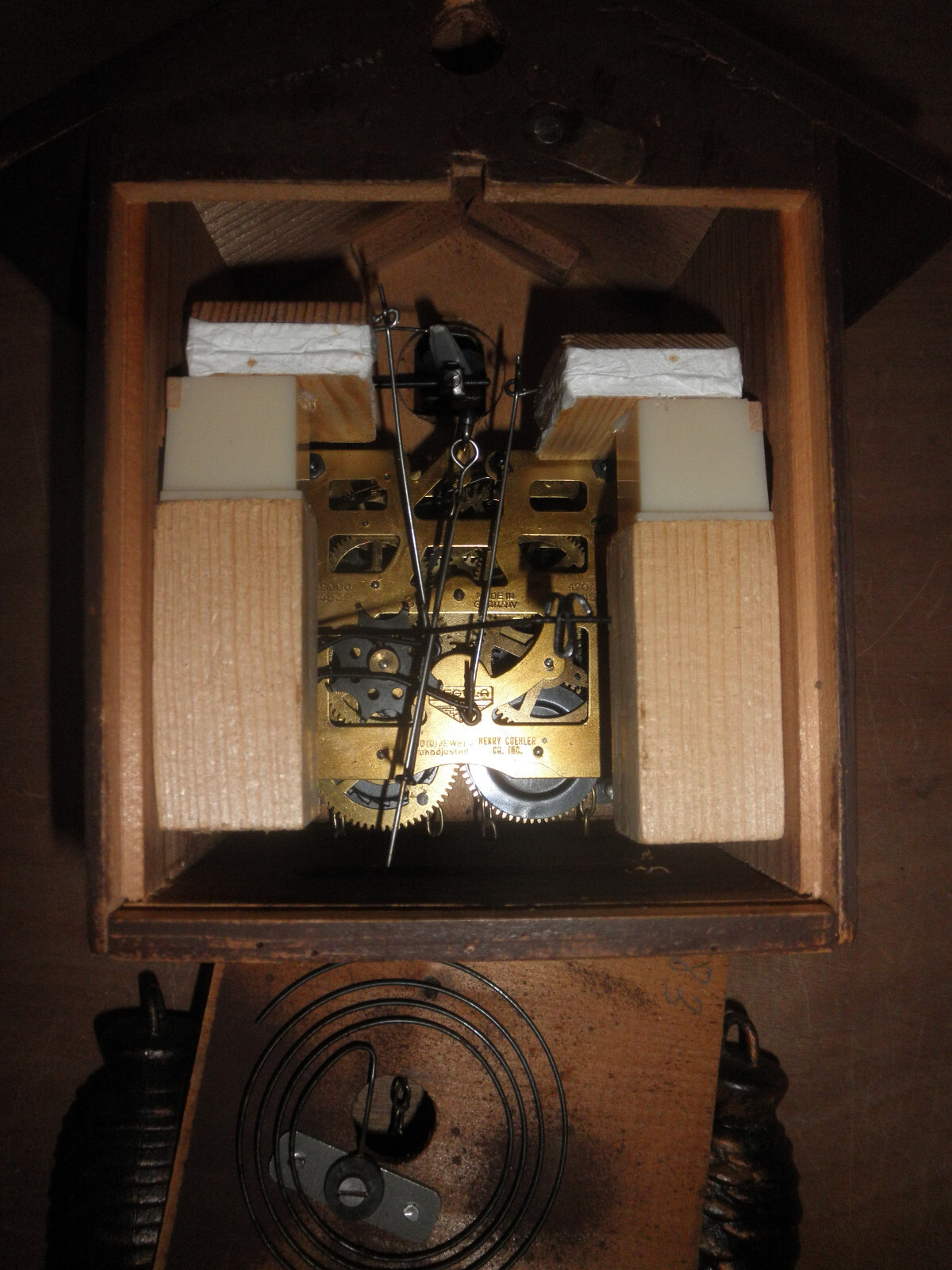 German Black Forest made working HECO 8 day Cuckoo Clock CK3291A | eBay