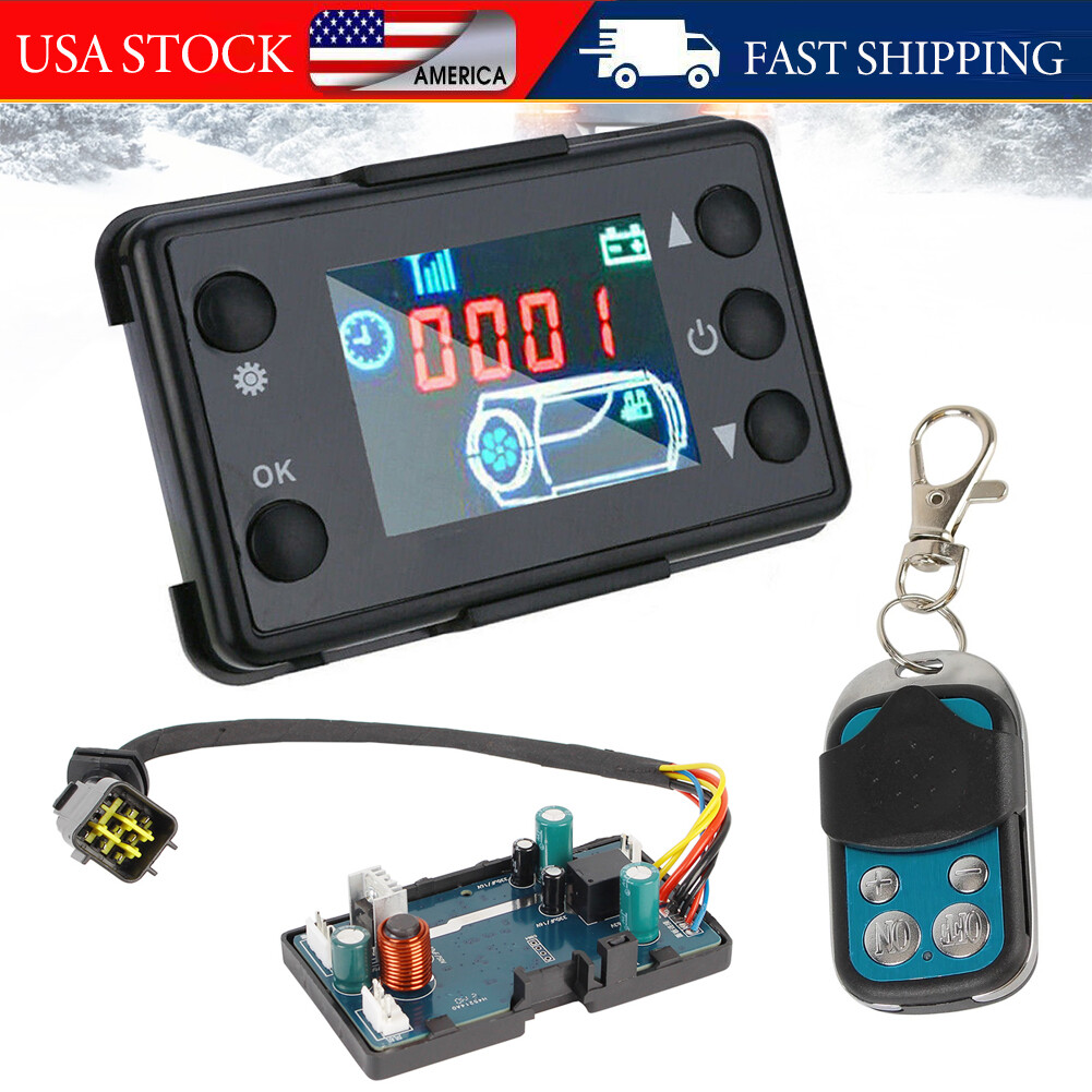 12/24V Air Diesel Parking Heater LCD Monitor Switch Remote Control ...