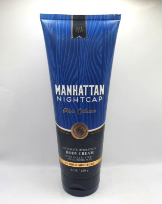 BATH AND BODY WORKS MANHATTAN NIGHTCAP BODY CREAM FOR MEN 8.0 FL OZ | eBay