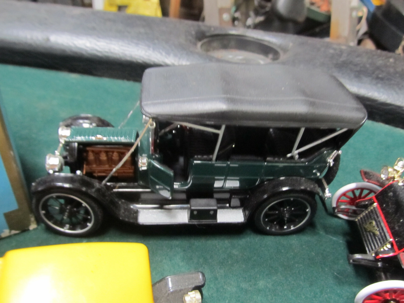 Variety lot of 28 Vintage Scale Model Cars Die Cast ertl, motor max ...