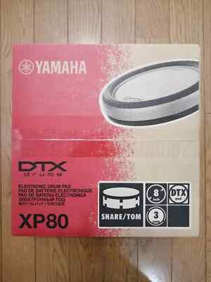 New Yamaha XP80 DTX Snare/Tom Pad 8 inch 3-Zone Textured Cellular ...