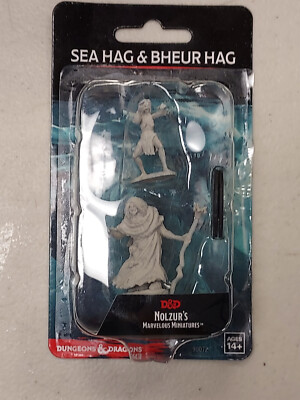 D & D Dungeons and Dragons Nolzur's Miniatures Minis Sea Hag & Bheur ...