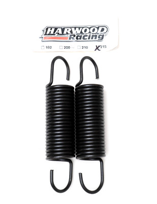 Harwood 215 Hood Springs Steel Black Chevy Camaro Pair *Check ...