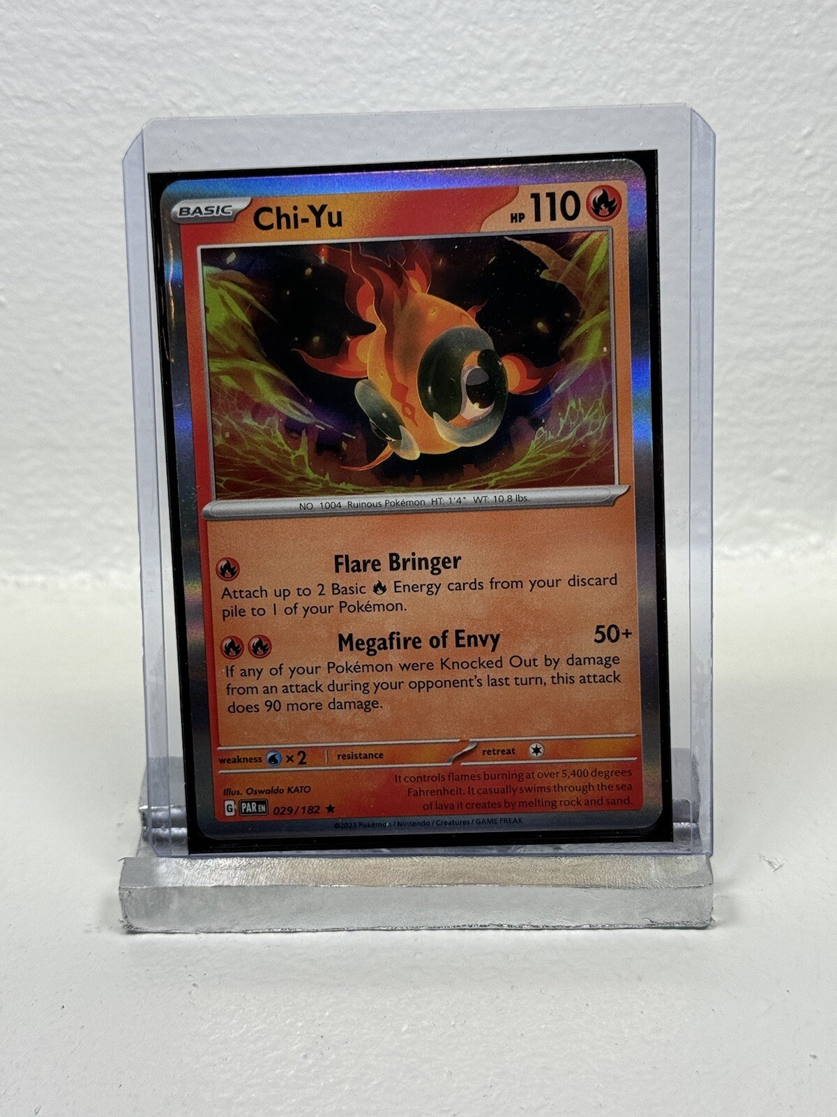 Pokémon TCG Chi-Yu Paradox Rift 029/182 Reverse Holo Rare | eBay