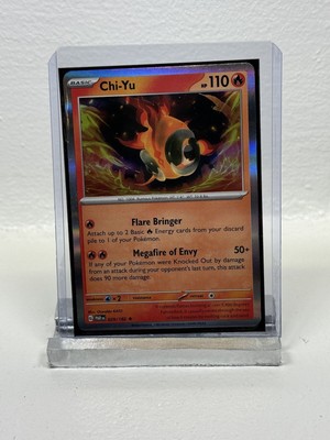 Pokémon TCG Chi-Yu Paradox Rift 029/182 Reverse Holo Rare | eBay
