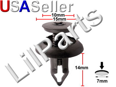 Clip Fender Mounting Liner Clip GM Chevrolet Toyota Mitshubishi ...