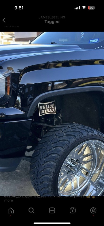 Custom GMC Chevrolet Strut Plates Emblem | Customized | Emblem