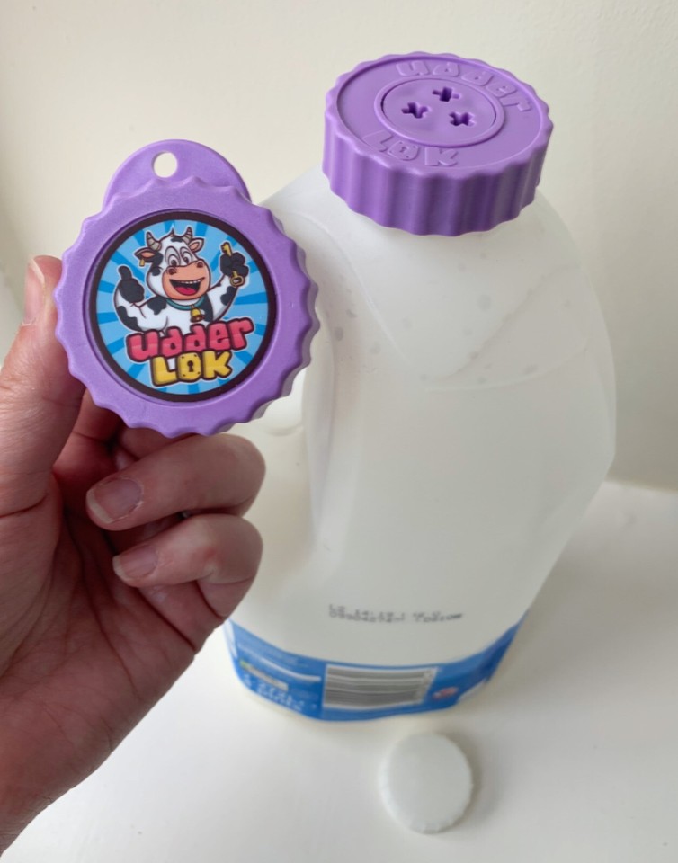 UdderLok - The Original Milk Bottle Lock - Milk Sharer Tea Round Packs ...