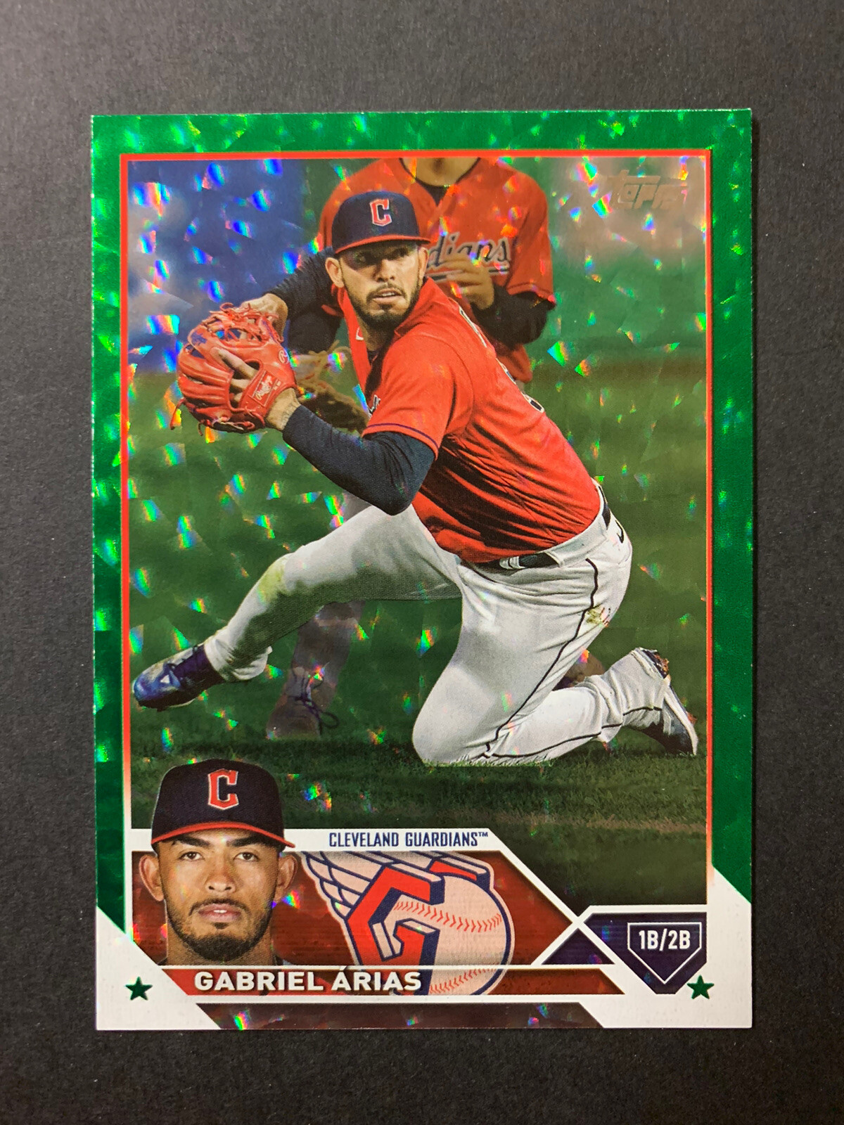 Gabriel Arias 2023 Topps Series 2 Green Foilboard Parallel /499 #402 | eBay