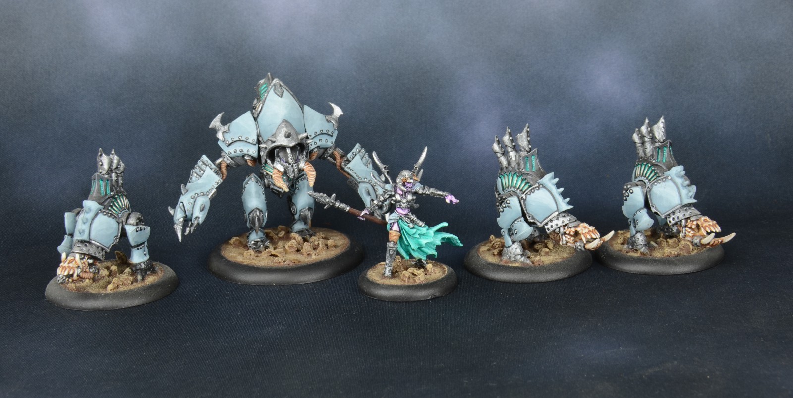 Privateer Press WarMachine Cryx Battlegroup painted hordes plastic ...